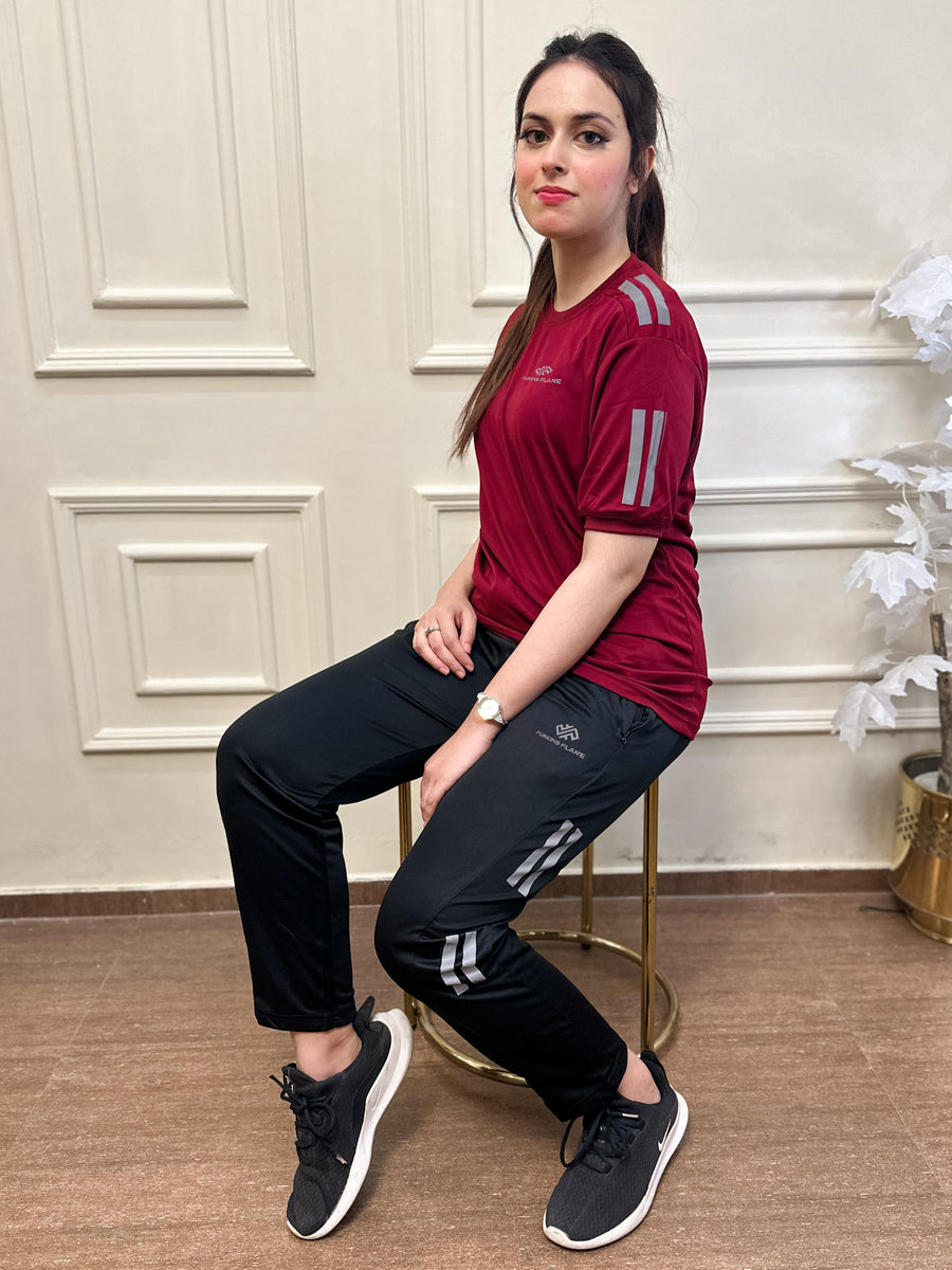 Fusions Special Edition Maroon Drift Tracksuit – Fusions Flare