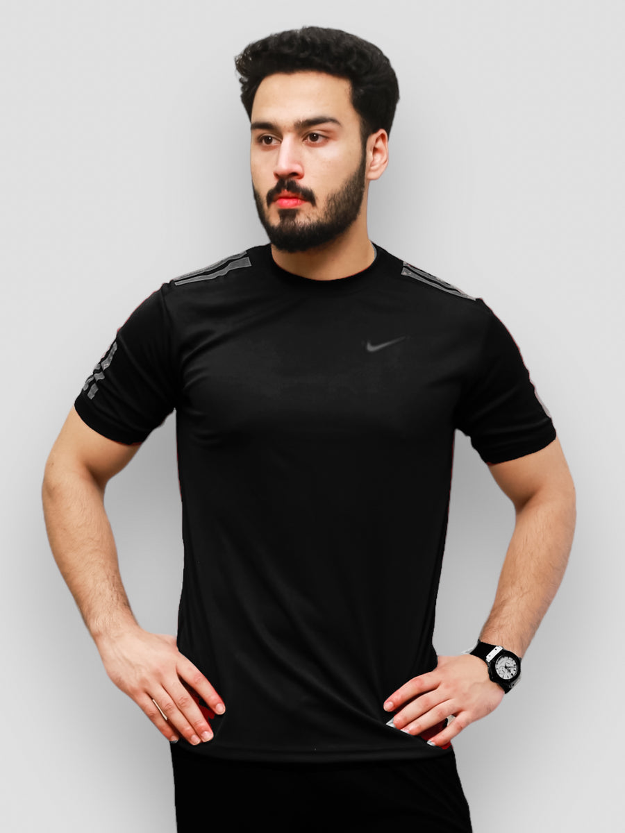 NK Black Drift Shirt for Men – Fusions Flare